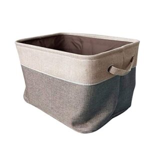 forart laundry basket storage baskets double layers storage box canvas toy organizer