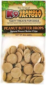 k9 granola factory peanut butter drops dog treat (14 oz bag)