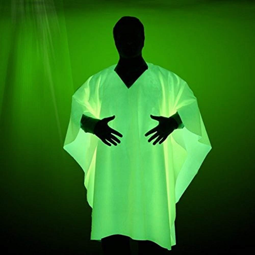 Glow in The Dark Fabric, Luminescent Phosphorescent Fabric, Glow Material for Clothes, Hats, Garments and Multiple Usage, Glows up to 5 Hours (39 x 53 inch)