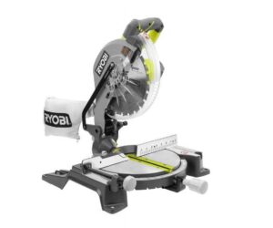 ryobi 10 in. compound miter saw with10 in. compound miter saw with led led