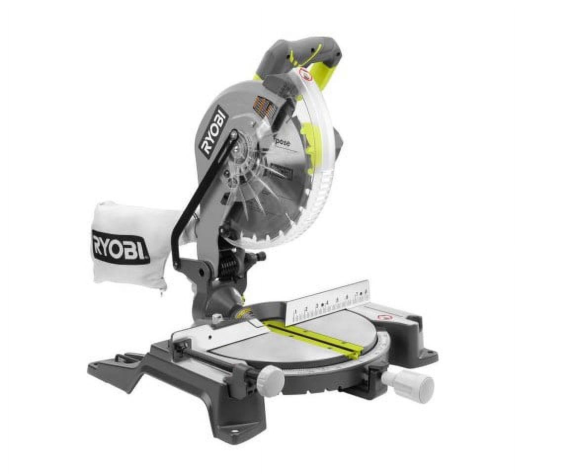 Ryobi 10 in. Compound Miter Saw with10 IN. COMPOUND MITER SAW WITH LED LED