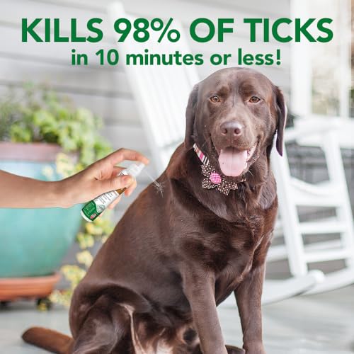 Vet's Best Tick Killing Spray | Tick Treatment Spray for Dogs | Plant-Based Formula | 1 Ounce