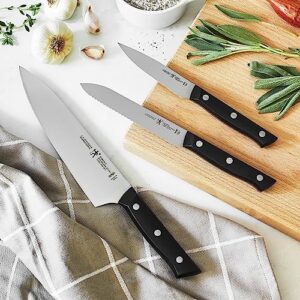 HENCKELS Everedge Dynamic Razor-Sharp 3-Piece Kitchen Knife Set, Chef Knife, Paring Knife, Utility KnifeStarter Set, German Engineered Informed by 100+ Years of Mastery