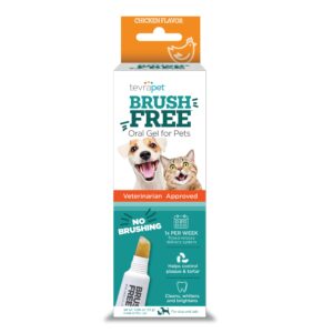 tevra pet brush free oral gel for pets