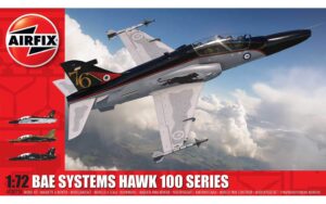 airfix model airplane kit gift set - a03073a bae systems hawk 100 series, plastic plane model kits for adults & kids 14+, skill level 2, 1:72 scale ww2 military aircraft - real aeroplane model gifts