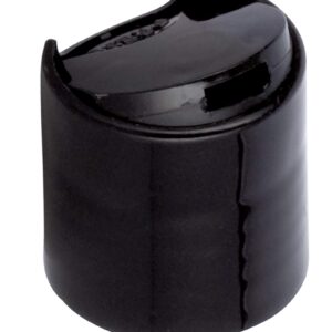 20-410 Black Disc Cap Top Closure (12 PACK)