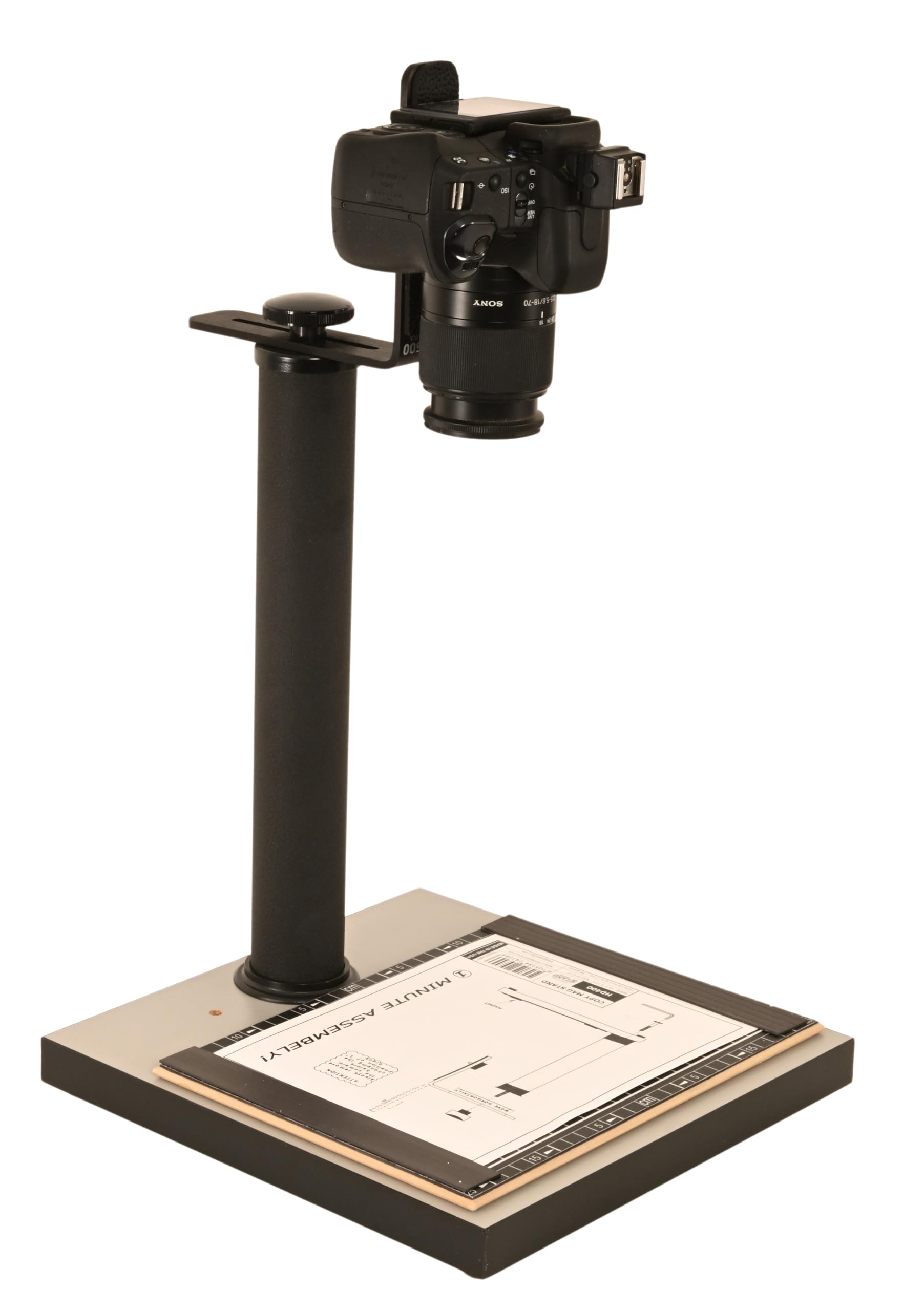 Cosmo COPY STAND, Mini 500, A Compact Tool for Digitizing Documents, Old Photos and Macro Photography with Your High-Pixel Camera Instead of scanning, with Floating Magnet, Made in USA