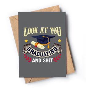 graduation card - funny graduation card - graduation cards 2024 - college graduation card - high school graduation card - granddaughter graduation card - grandson graduation card - congratulations