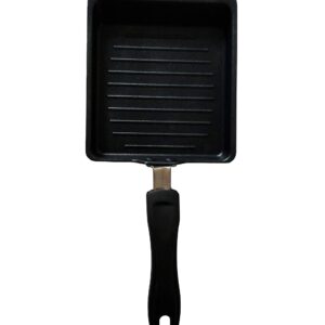 Sahishnu Online & Marketing Mini Grill Pan,Square Grill Cookware, Grill Pan Nonstick,Omelette Pan/Egg Pan