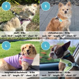 Gooby Simple Step in III Harness - Pink, Small - Small Dog Harness with Scratch Resistant Outer Vest - Soft Inner Mesh Harness for Small, Medium Dogs