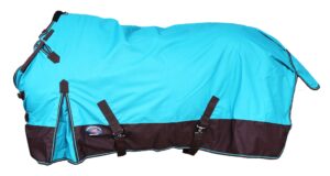 challenger 80" 1200d turnout rain horse sheet light winter blanket 371