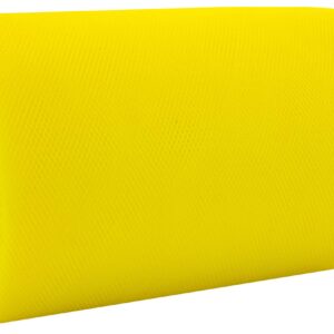 Tulle Fabric Roll | 6” by 100 Yards | Polyester Spool for Crafts Decorations Tutu Weddings Costumes Skirts Parties Gift Bow and More – by Craft Forge (Yellow)