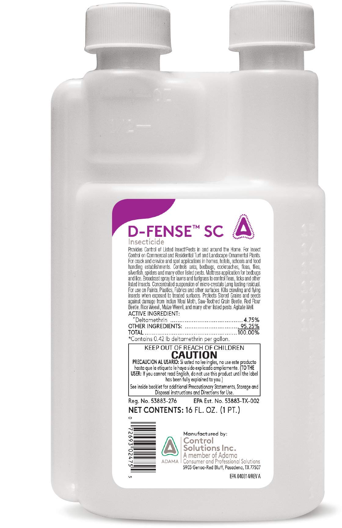 D Fense SC - Pint (16 oz)