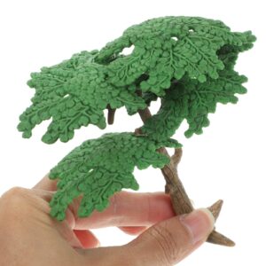 NUOBESTY 3pcs Fake Trees Model Train Miniature Scenery Architecture Trees Railroad Scenery Diorama Tree for DIY Scenery Landscape Dollhouse