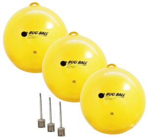 gnat ball - 3 pack replacement - gnats, house fly, no-see-um, aphids whiteflies, and love bug trap