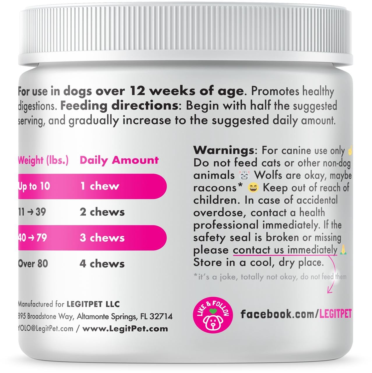 Probiotics for Dogs Natural Digestive Enzymes Prebiotics for Allergy Itch Relief Gut Flora Coprophagia Bowel Support Treatment Anti Diarrhea for Dogs Pet Health Immune System Support 120 Soft Chews