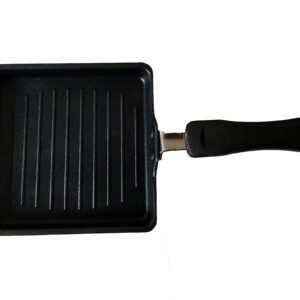 Sahishnu Online & Marketing Mini Grill Pan,Square Grill Cookware, Grill Pan Nonstick,Omelette Pan/Egg Pan