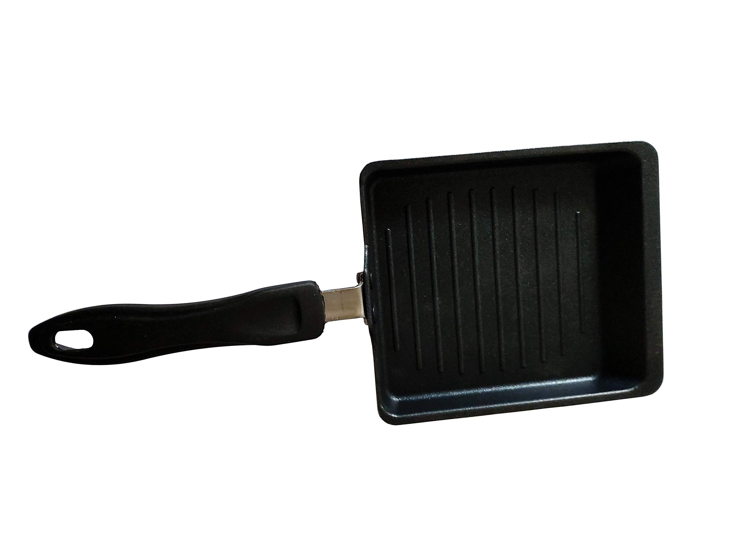 Sahishnu Online & Marketing Mini Grill Pan,Square Grill Cookware, Grill Pan Nonstick,Omelette Pan/Egg Pan