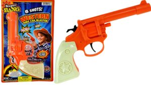 ja-ru cap gun western wild west super bang (1 unit) action bang party favors supplies for kids.913-1a