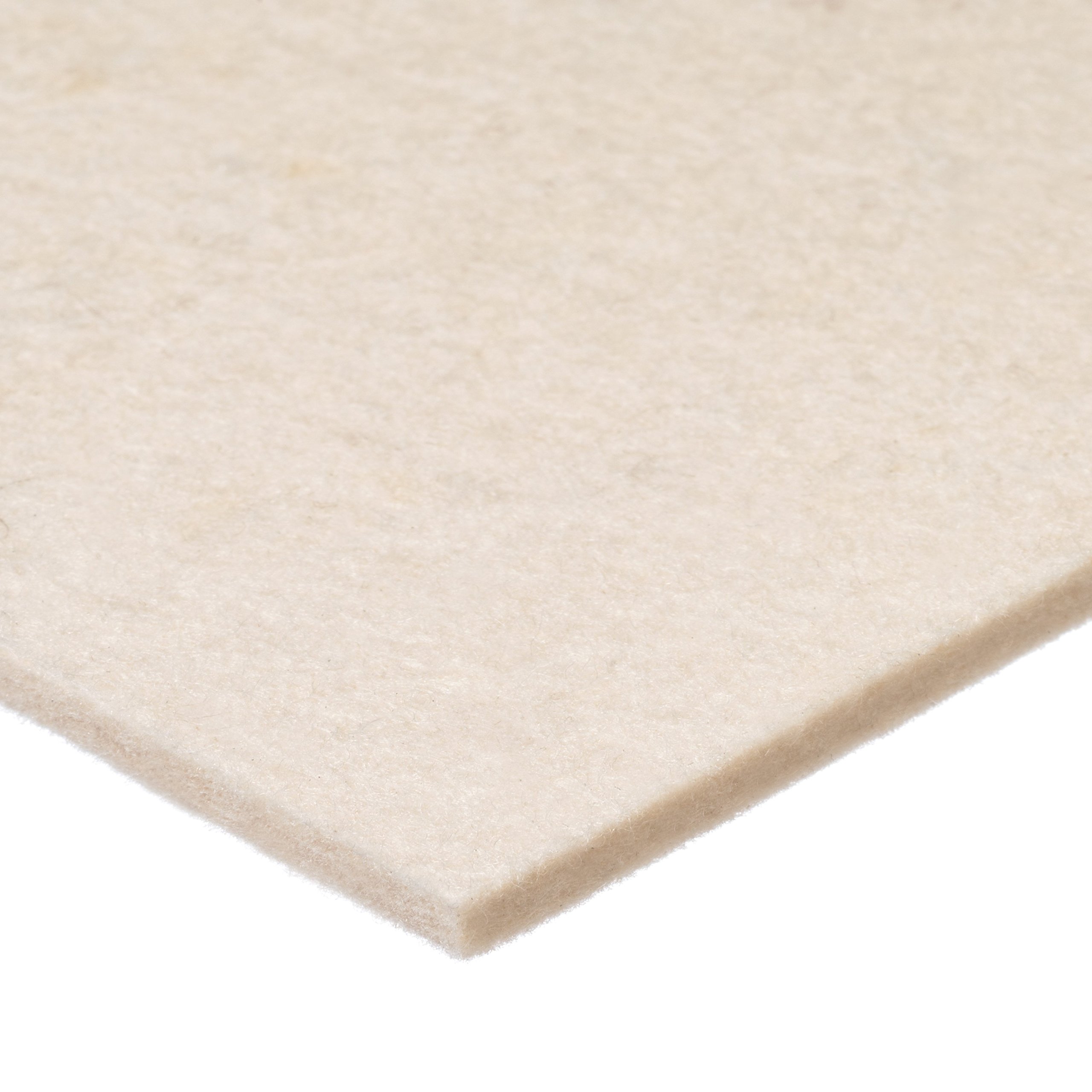 USA Sealing BULK-FS-F1-50 Grade F1 Felt Strip, No Adhesive, 1/4" Height, 2" Width, 10' Length