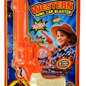 JA-RU Cap Gun Western Wild West Super Bang (1 Unit) Action Bang Party Favors Supplies for Kids.913-1A