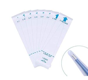 oral thermometer covers disposable (100 packs) - oral rectal thermometer probe cover - disposable digital thermometer cover, for adult, kids