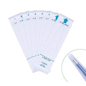 Oral Thermometer Covers Disposable (100 Packs) - Oral Rectal Thermometer Probe Cover - Disposable Digital Thermometer Cover, for Adult, Kids