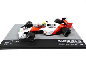 opo 10 - ayrton senna mclaren mp4 / 5b # 27 world champion 1990 - gb gp formula 1-1:43 altaya (712)