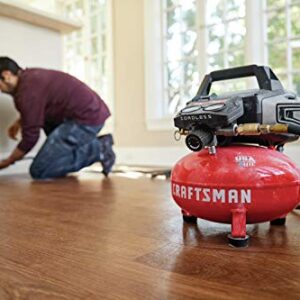 CRAFTSMAN V20 Compressor, Cordless, 2.5-Gallon, 125 PSI (CMCC2520M1)