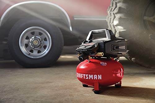 CRAFTSMAN V20 Compressor, Cordless, 2.5-Gallon, 125 PSI (CMCC2520M1)