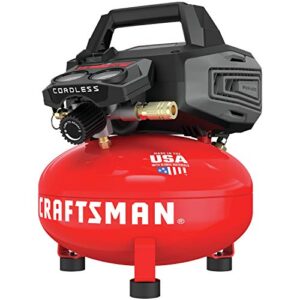 craftsman v20 compressor, cordless, 2.5-gallon, 125 psi (cmcc2520m1)