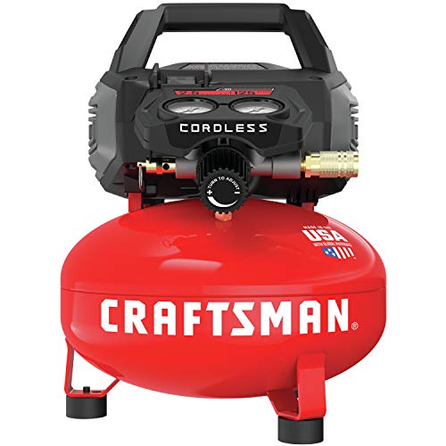 CRAFTSMAN V20 Compressor, Cordless, 2.5-Gallon, 125 PSI (CMCC2520M1)