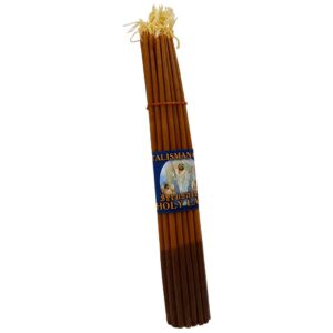 33 Beeswax Taper Candles 11" Tall Blessed Church Jerusalem Holy Land Candles