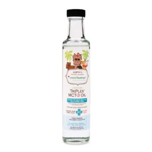 cocotherapy triplex mct-3 oil, non-gmo, 100% pure and natural, 8 oz.