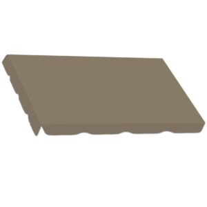 strong camel patio swing cover garden outdoor swing replacement canopy cover (73"x52", taupe)