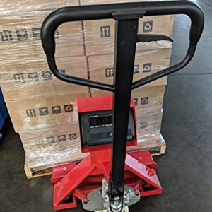 PEC Industrial Pallet Jack with Built-in Scale, Heavy Duty for Warehouse use, US Full Assembled, 5000 LBS Capacity