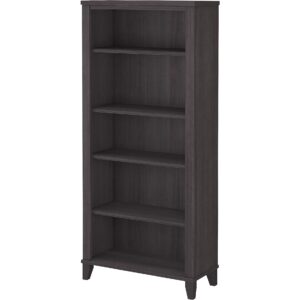 Bush WC81565 Somerset 5-Shelf 65-Inch H Bookcase, Storm Gray