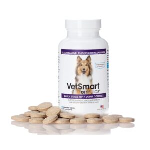 vetsmart formulas joint supplement for dogs (early stage, pack of 1)