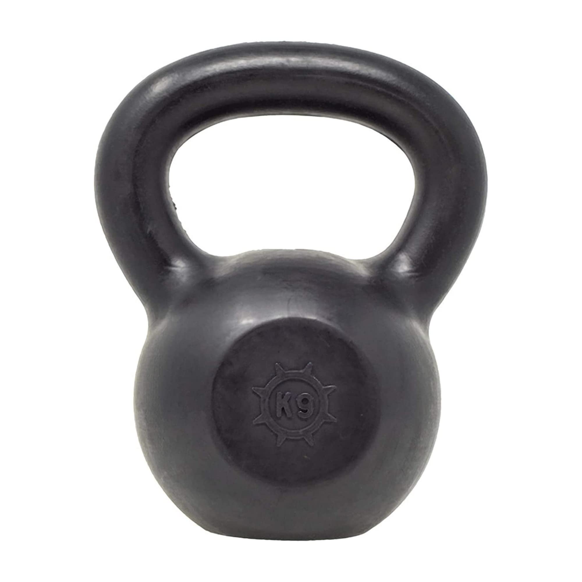 Monster K9 Ultra Durable Kettlebell Dog Toy - Medium & Large Breed - for Super Aggressive Power Chewers - Tough & Strong, Extreme Heavy Duty Natural Rubber - Fetch, Tug, & Chew - 6" H x 3" Dia.