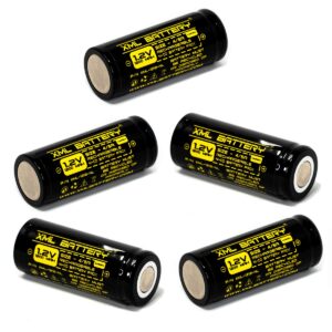 xml battery (5 pack lithonia elb-1210n kr1200aul sanyo elb-1201n lithonia elb1201n elb1210n kr-1200aul 1.2v 1200mah ni-cd battery replacement for exit sign emergency light…