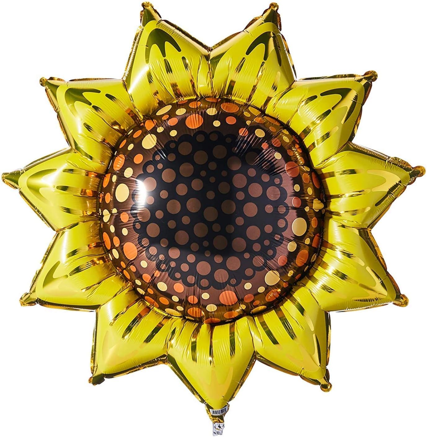 Sunflower Sunshine Happy Birthday Balloons - Set Of 3 Sun Shaped Party Balloon Decorations For A Sunflower Theme Baloon Bouquet Centerpiece Backdrop Decor