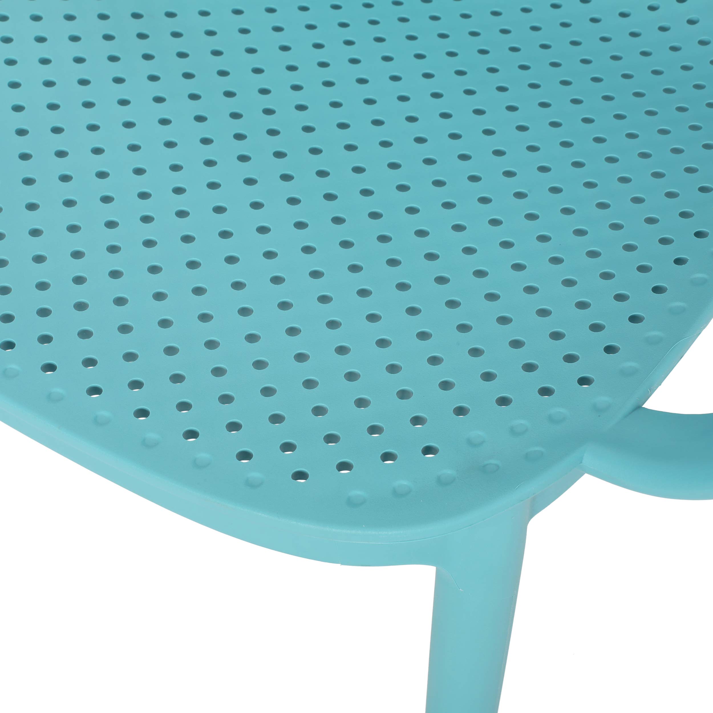 Christopher Knight Home Yanira Outdoor Dining Chair (Set of 2), Teal