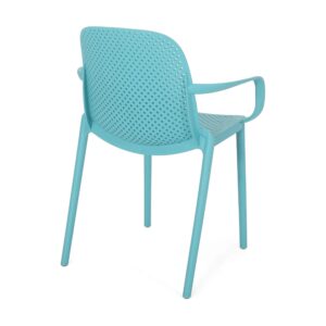 Christopher Knight Home Yanira Outdoor Dining Chair (Set of 2), Teal