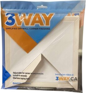 3way inside drywall corner (10 pack)