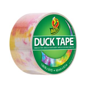 duck tape pattern colours tie dye. arts & crafts, diy, crafts, gift wrapping, decorative, scrapbook, scrapbooking, bullet journal, planner, party, festivals, decoration - 48mm x 9.1m