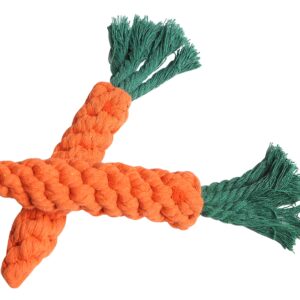 KIRTI Dog Chew Toys Rope - Durable Rope Puppy Chew Toys Animal Shape Washable Cotton Rope Toys Set for Small Dog Puppy Pet(4 Packs/Set)