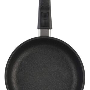 Ozeri Professional Series Hand Cast Ceramic Fry Pan with Removable Handle, 100% Made in Germany and Free of GenX, PFBS, Bisphenols, APEO, PFOS, PFOA, NMP and NEP