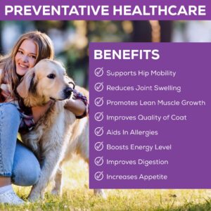 Step Above Proteins, Premium Collagen Gelatin Protein for Dogs, 3Lb