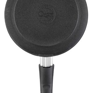 Ozeri Professional Series Hand Cast Ceramic Fry Pan with Removable Handle, 100% Made in Germany and Free of GenX, PFBS, Bisphenols, APEO, PFOS, PFOA, NMP and NEP