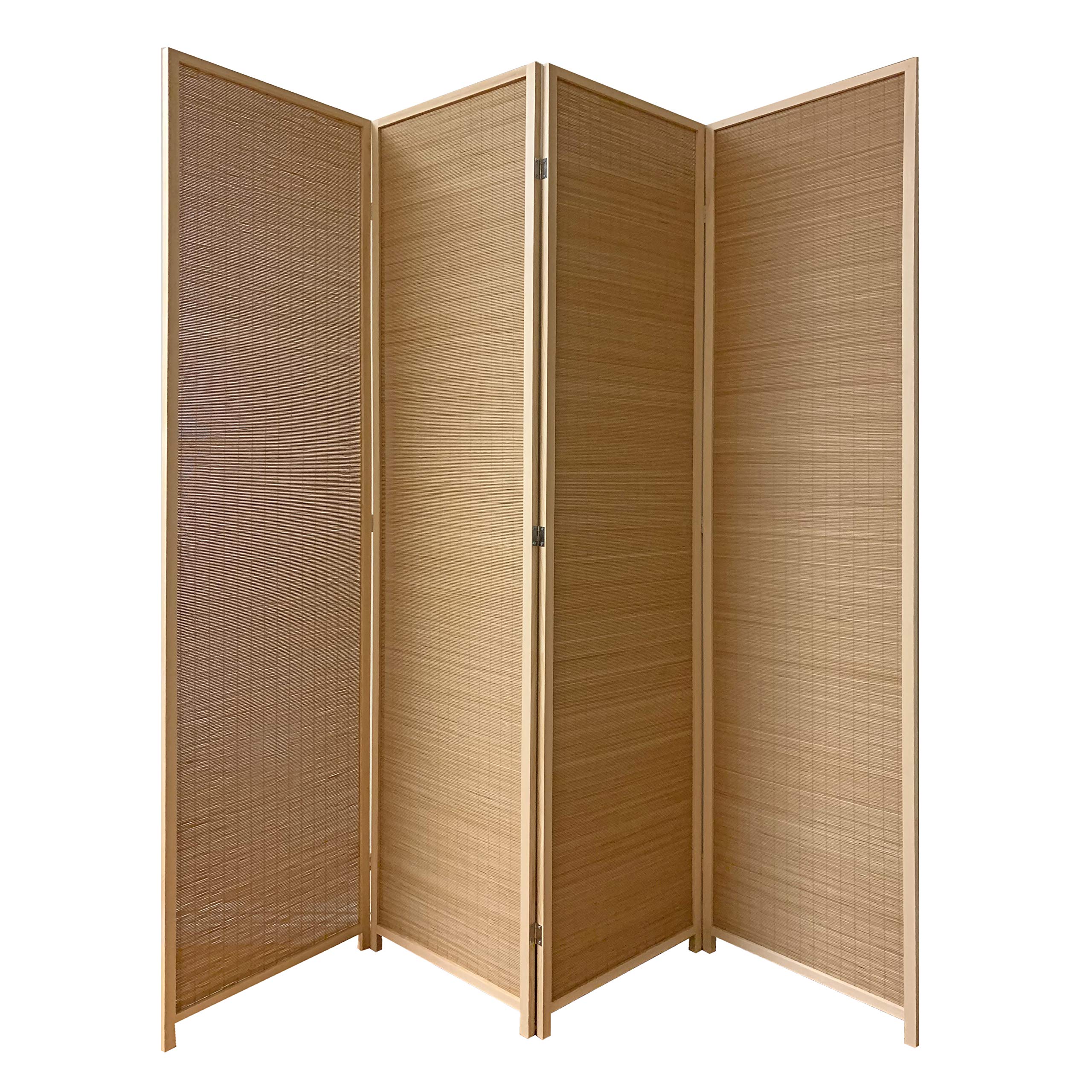 Screen Gems Room Divider, Natural Brown